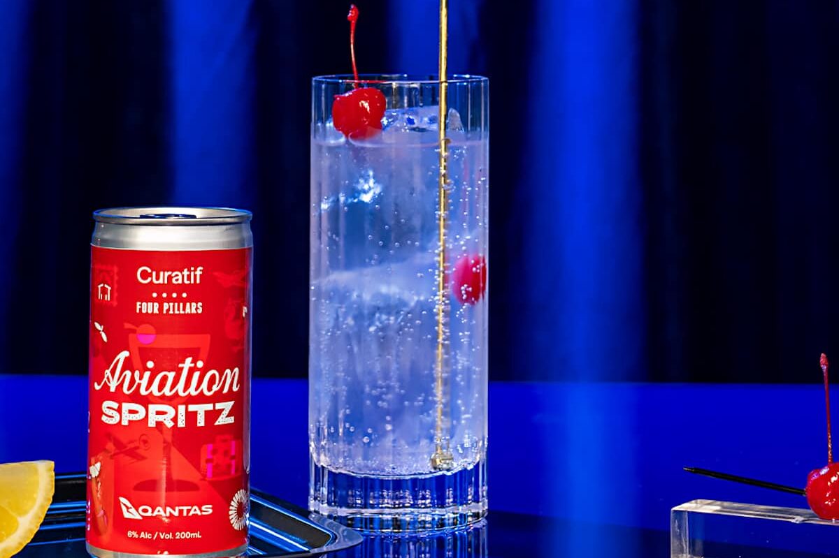 Four Pillars and Qantas take to the skies with Aviation Spritz - Food ...