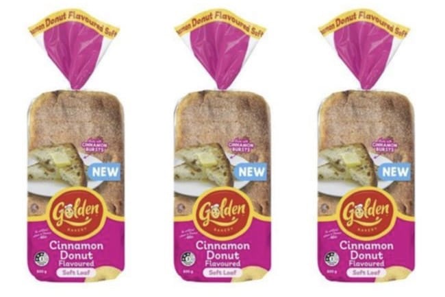 Tip Top releases new Golden Cinnamon Flavoured Donut Loaf - Food ...