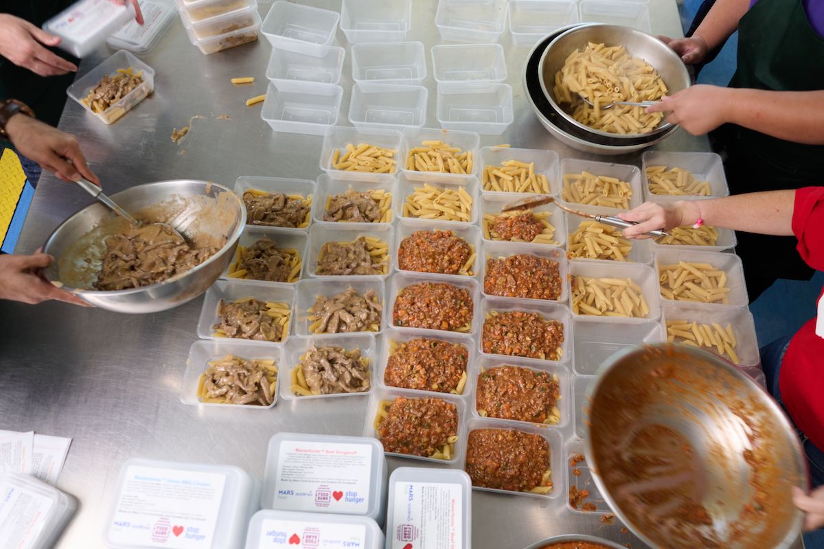 The Great Dolmio cookoff aims for 5,000 meals for people in need on the ...