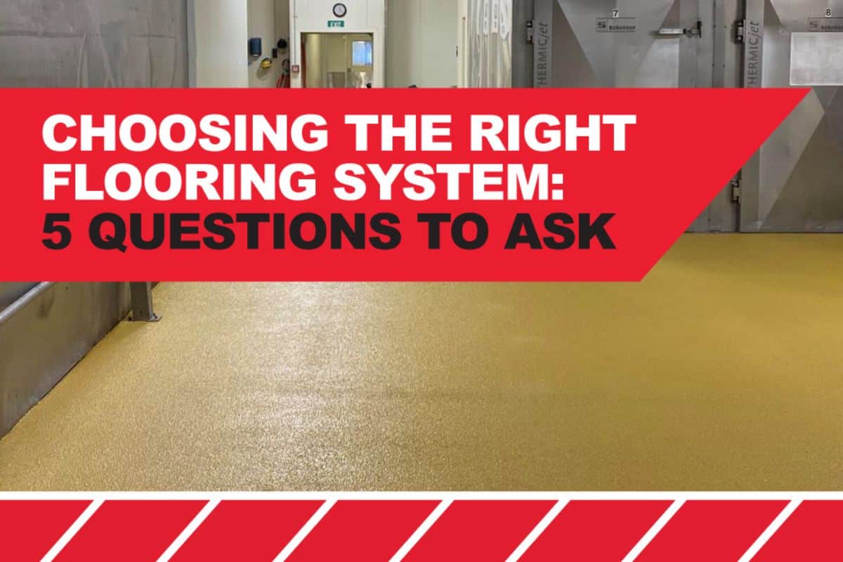 5 questions to help choose the right flooring system - Food & Beverage ...